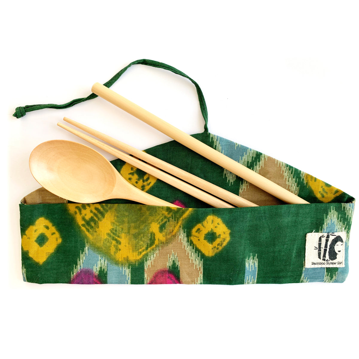 Mix & Match Cutlery Sets – Bamboo Straw Girl